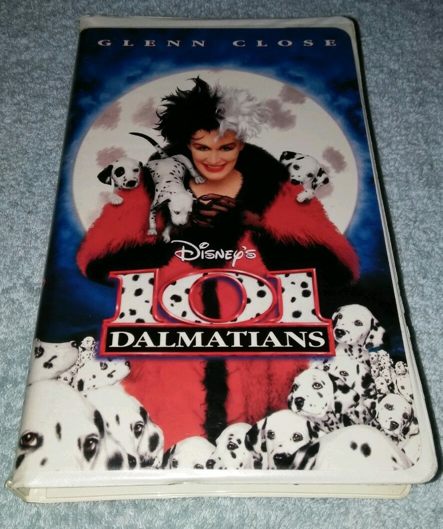 Glenn Close 101 Dalmatians Vhs