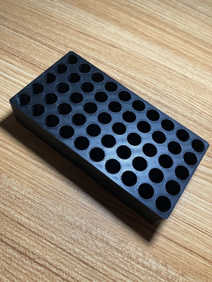 9mm Reloading Block 5.56 .223 380 25 Rounds 50 Rounds Safe Organization ...