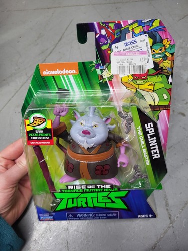 SPLINTER Rise of The Teenage Mutant Ninja Turtles Playmates Toys TMNT ...
