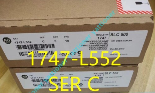 New Allen-Bradley 1747-L552 /C SLC 500 SLC 5/05 CPU Processor Unit ...