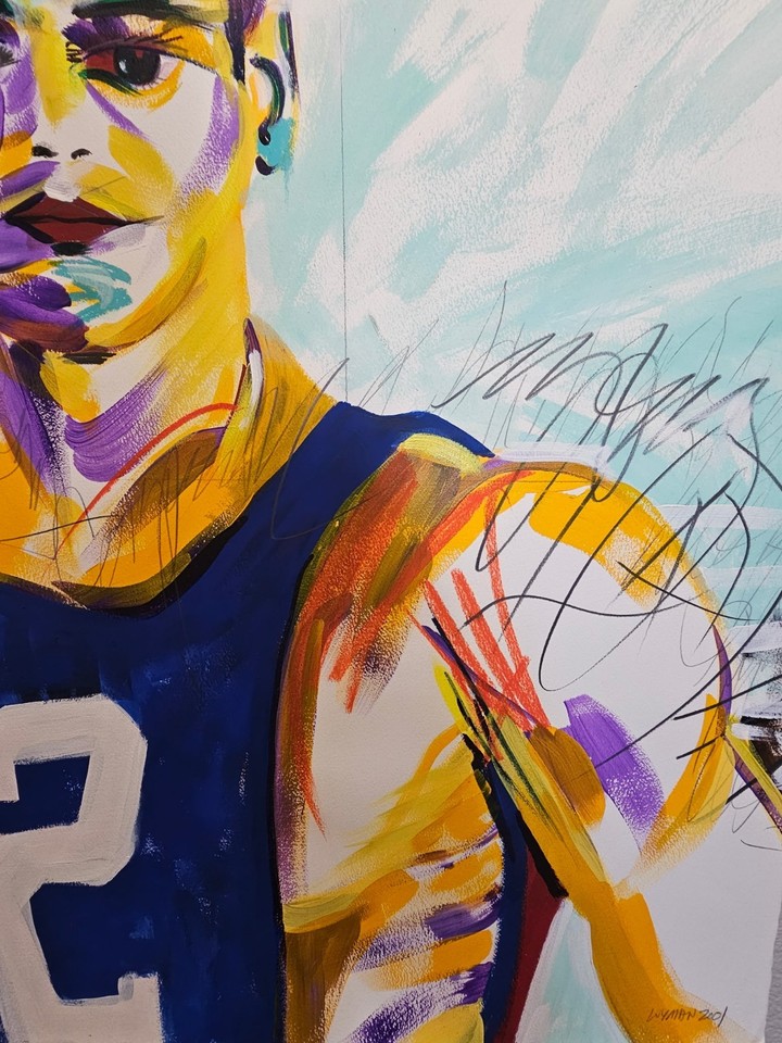 Peter Wyman original painting signed vintage "Jock Series" Gay art | eBay