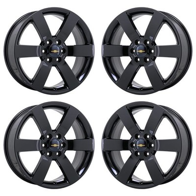 20" Chevrolet Trailblazer PVD Black Chrome Wheels-C Rims Factory OEM ...