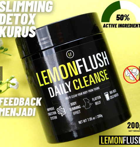 DETOX Lemonflush Fat Burner Lemon Tea Slimming 200g - Free Shipping | eBay