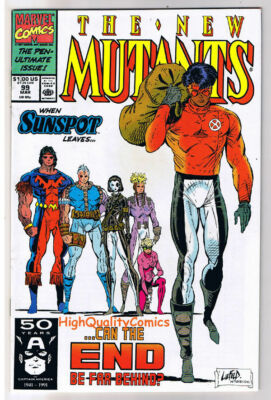 NEW MUTANTS #99, NM, Cable, Fabian Nicieza, X-men, 1983, more in store ...