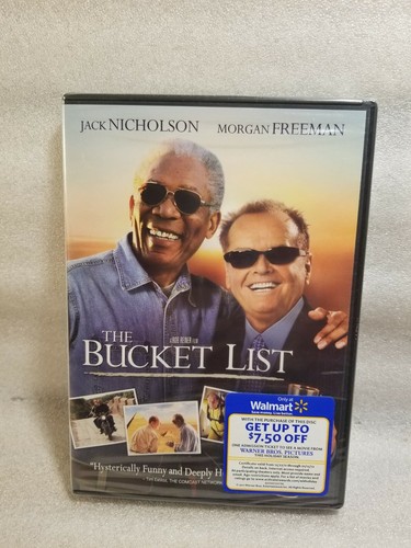 The Bucket List (DVD, 2008) Sealed Morgan Freeman Jack Nicholson New ...