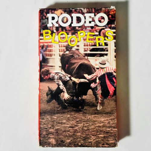 VHS - Rodeo Bloopers | eBay