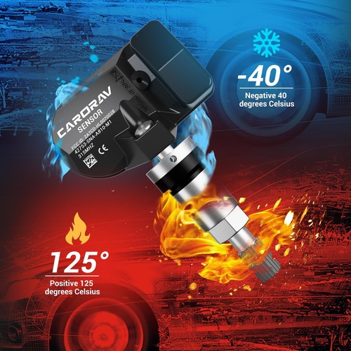 4-Pack Tire Pressure Monitoring System Sensor TPMS Compatible with ...
