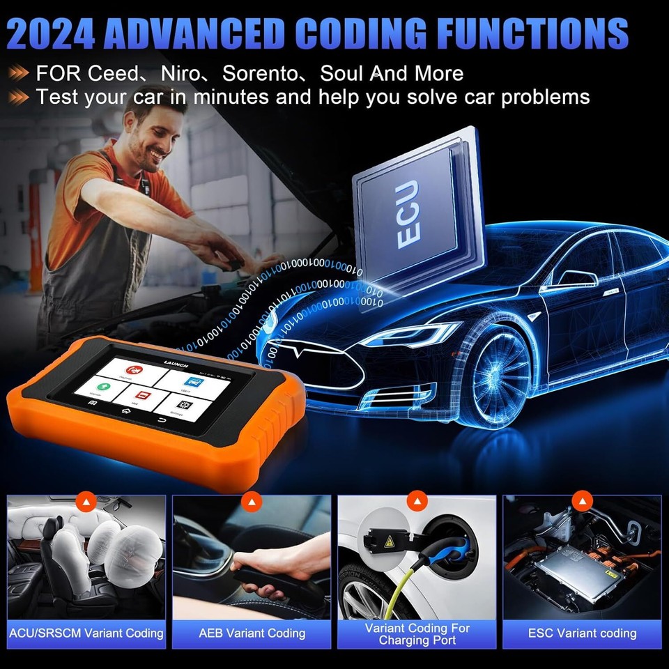 LAUNCH Elite 2.0 for Kia & Hyundai Full Diagnostic Scanner ...
