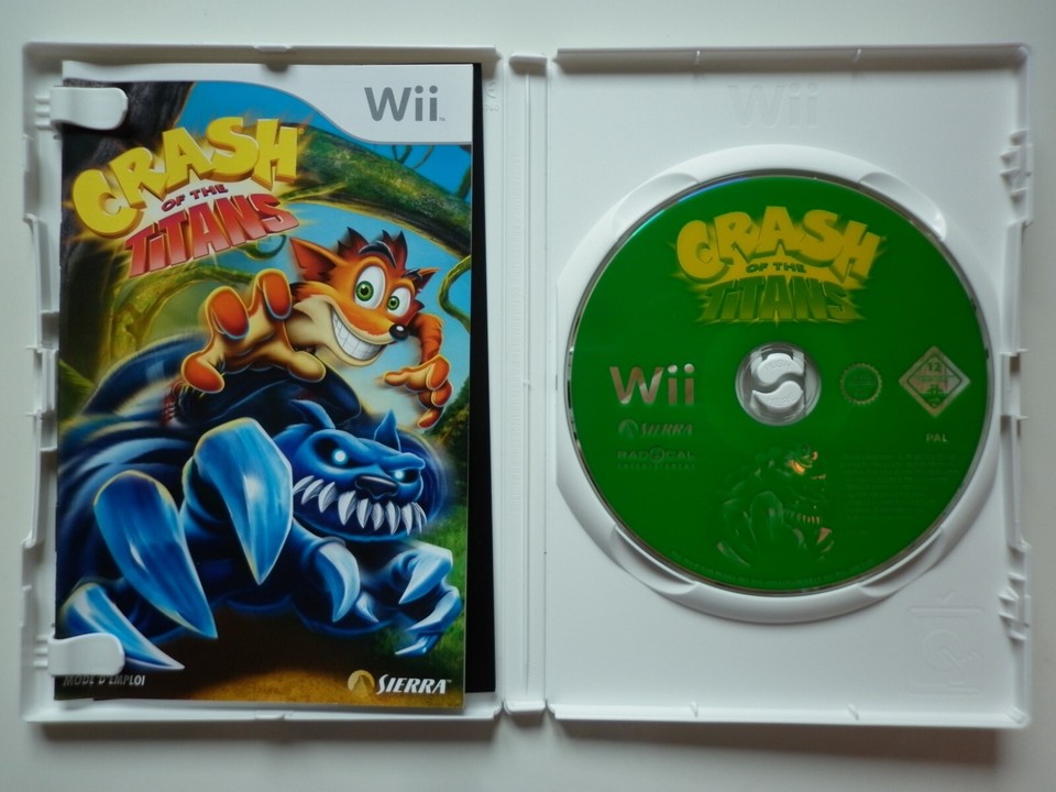 Crash of the Titans Jeu Vidéo Nintendo Wii | eBay