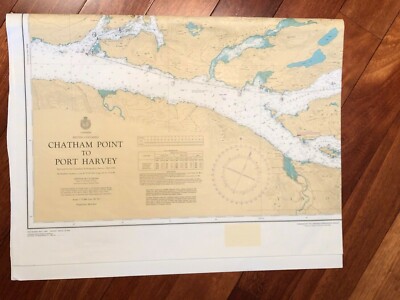 Charts - Vintage Nautical Navigation Sailing Map Charts