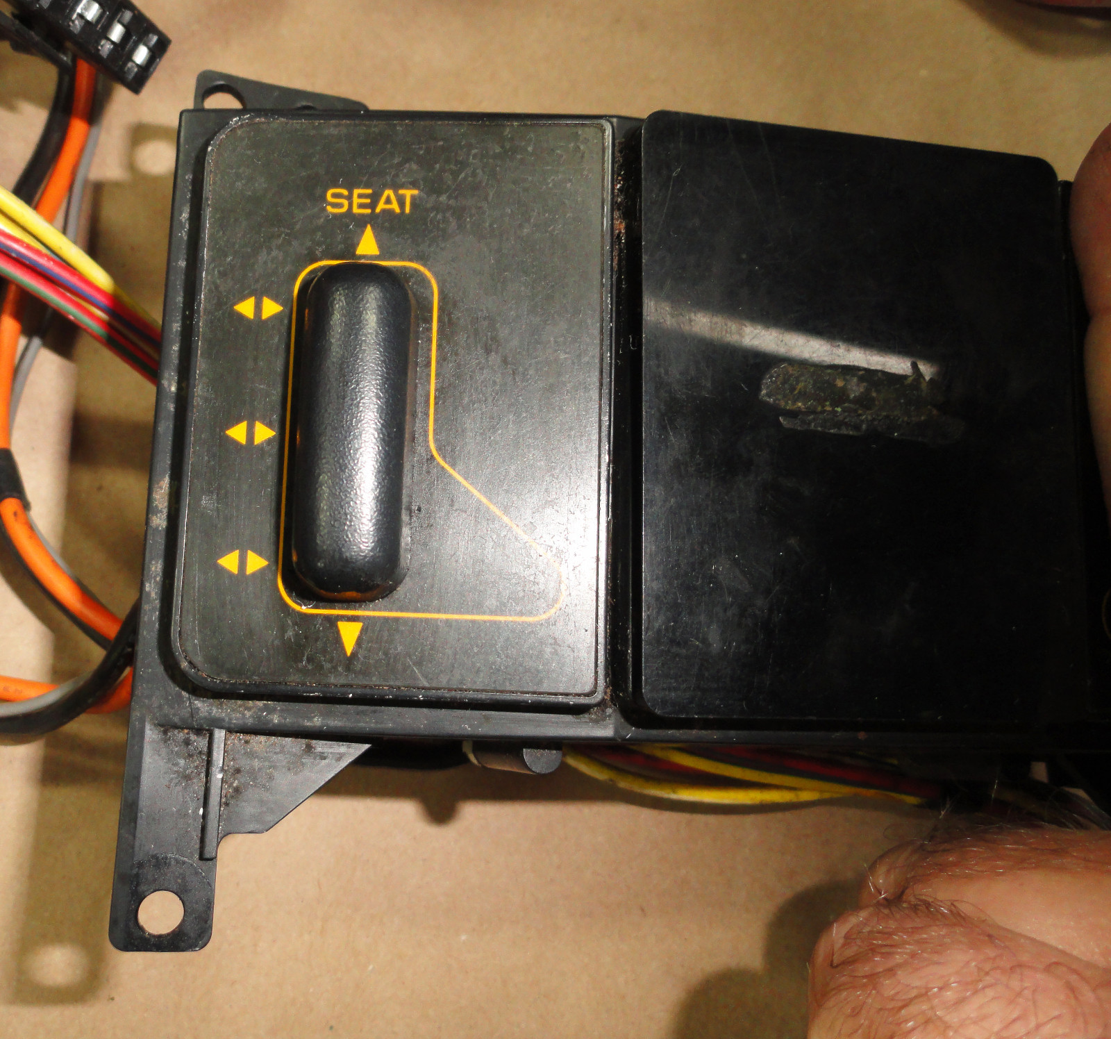 92-93 Corvette Power Seat Switch for 6-Way Dual Power Seats 10161842 ...