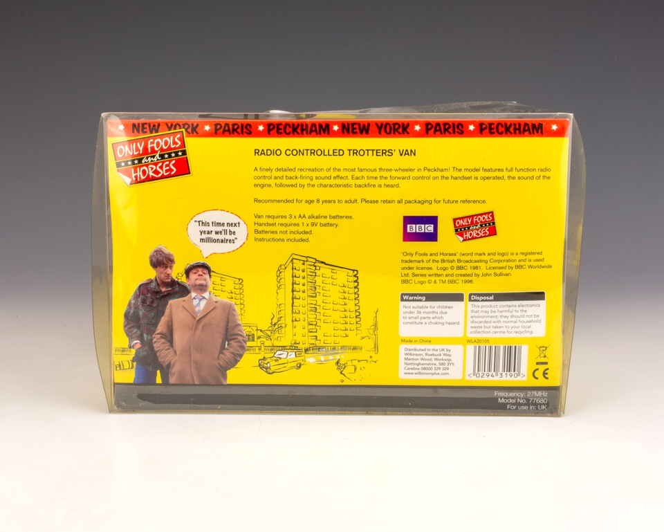 BBC Radio Control Trotter's Van - Only Fools & Horses Three Wheeler ...