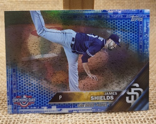 2016 Topps Opening Day James Shields Baseball Card OD-14 Padres FREE S ...