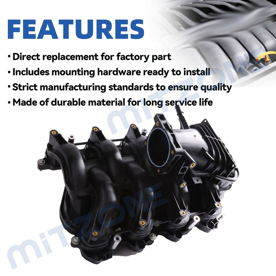 Mitzone Intake Manifold for Ford 11-16 F-250/F-350 Super Duty 10-14 F ...