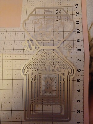 Universal Metal Die Cut Tool Christmas Nativity Jesus 3d Stand Up Card ...