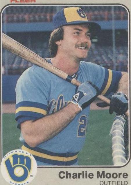 1983 Fleer - Charlie Moore #42 for sale online | eBay