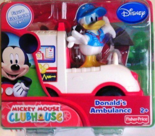 2012 Mickey Mouse Donald Duck Ambulance Pack Clubhouse Disney Junior ...