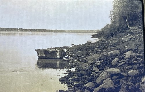 Edward Curtis “Bull Boat” Hidatsa Sioux Native American Photo 35mm Art ...