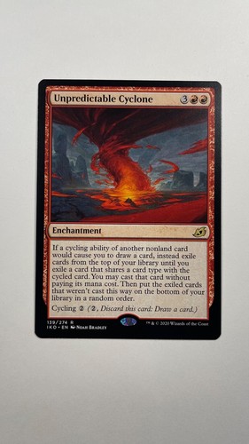 MTG Ikoria Lair of Behemoths Unpredictable Cyclone 139/274 Magic the ...