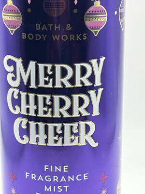 Bath & Body Works MERRY CHERRY CHEER Fine Fragrance Mist Spray 8oz | eBay