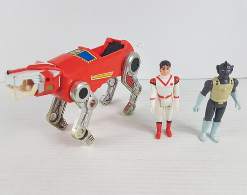 Vintage 1984 Voltron Red Lion - Keith & Skull Scavenger Figures ...