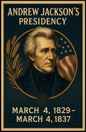 Andrew Jackson's Presidency Poster | eBay