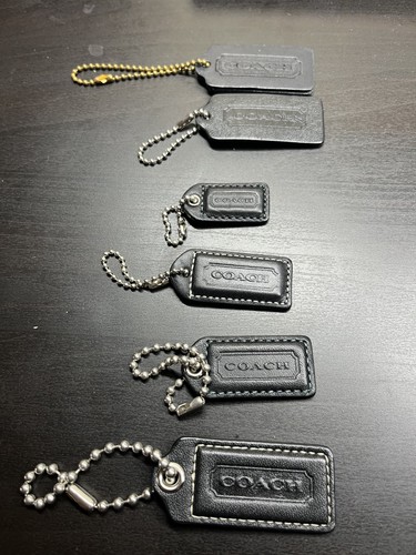 Coach Hang Tags Lot of 6 Black | eBay