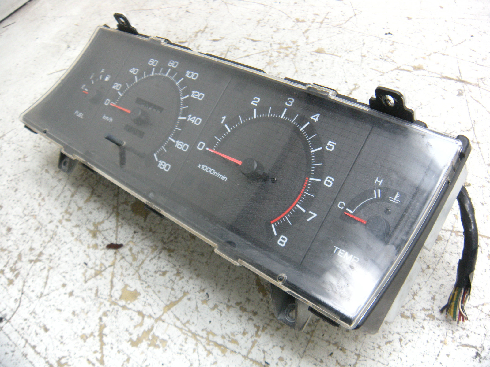 JDM NISSAN SKYLINE R31 SPEEDOMETER GAUGE CLUSTER OEM | eBay