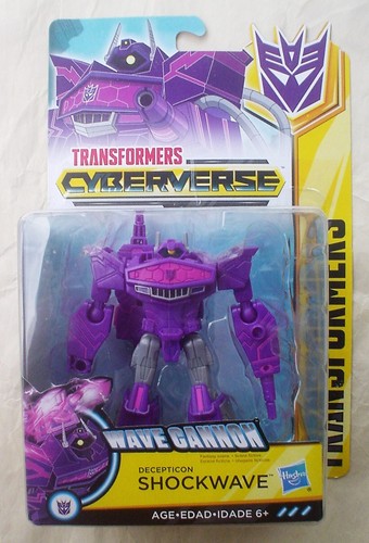 SHOCKWAVE Transformers Cyberverse Action Attackers Warrior Class figure ...