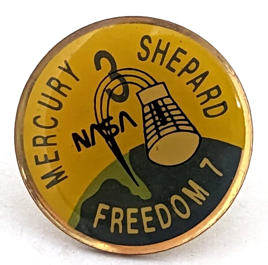 Nasa Mercury Program Buttons