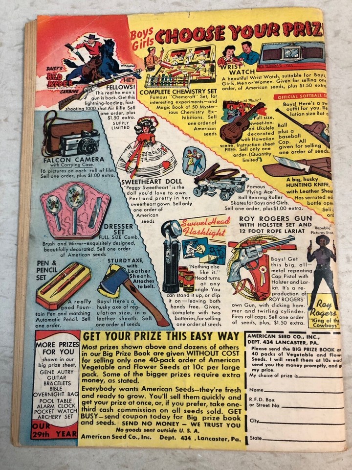 Target Comics # 1 Vol 8 GOOD VERY GOOD March 1947 Many artists | eBay