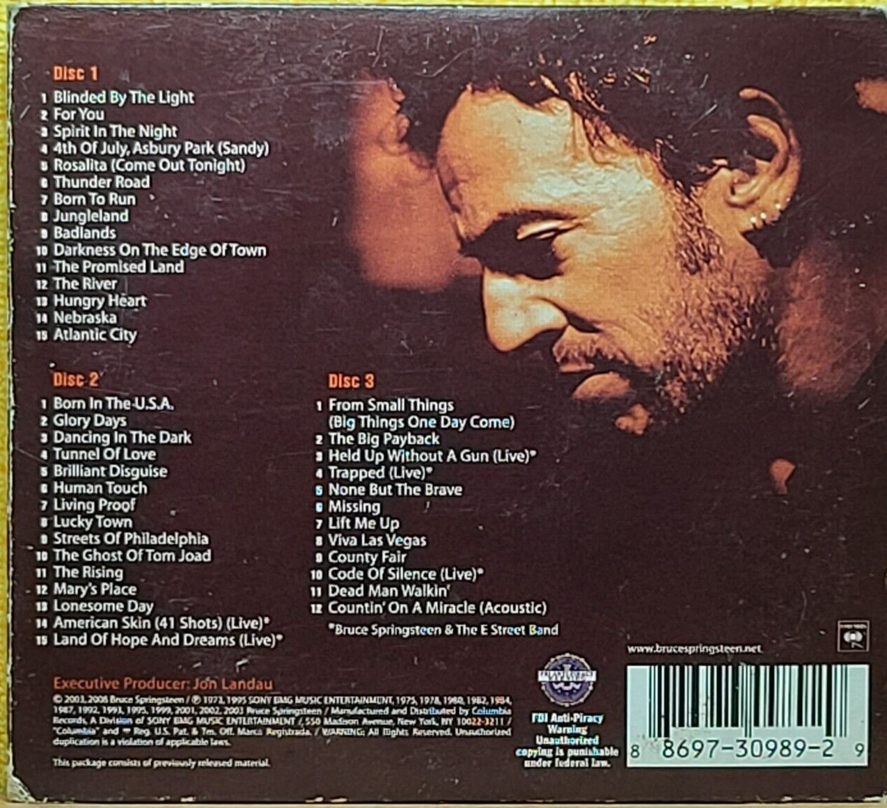 BRUCE SPRINGSTEEN - The Essential 3.0 Digipak (CD DISCS #2 ONLY) VERY ...