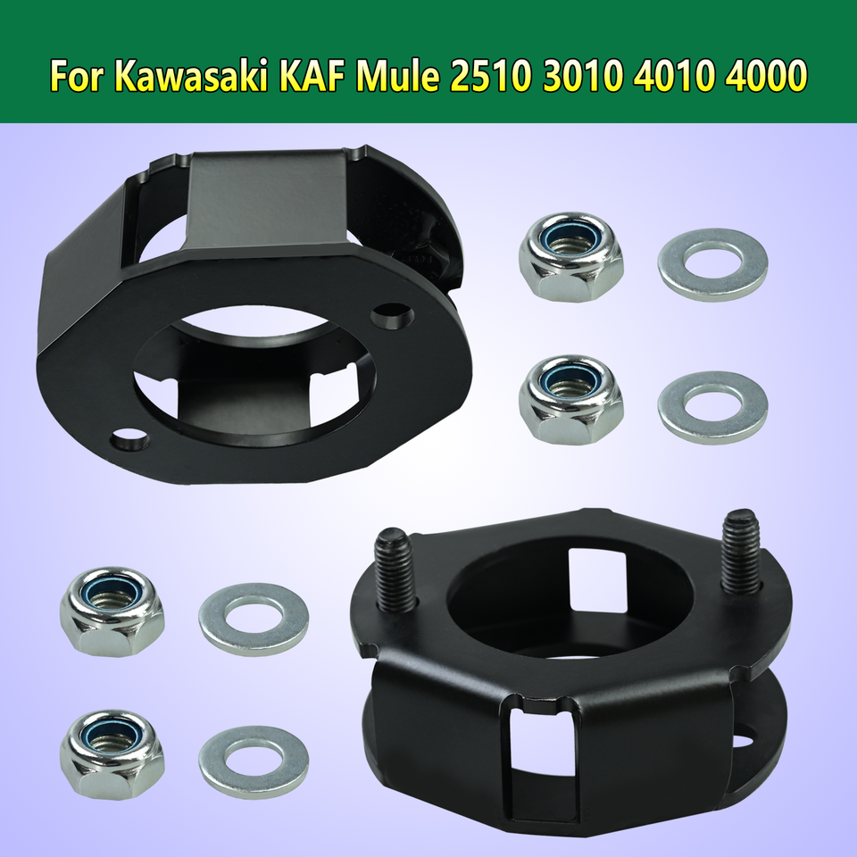 2" Front Lift / Leveling Spacer Kit For Kawasaki Mule 2510 3010 4010 ...
