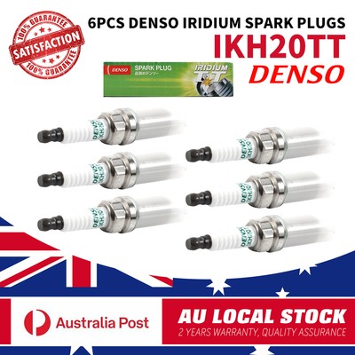 DENSO IRIDIUM TWIN TIP PLUGS for Honda CIVIC HYBRID LDA2 1.3L 4 CYL. TT ...