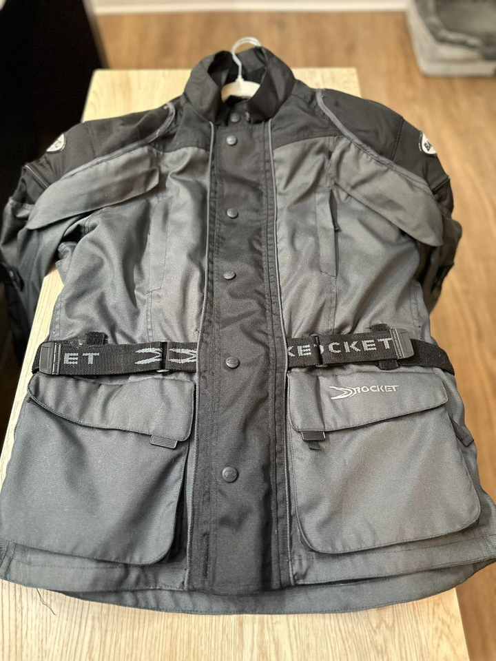 Joe Rocket Ballistic Series Size L Unisex Armored Motorcycle Jacket ...