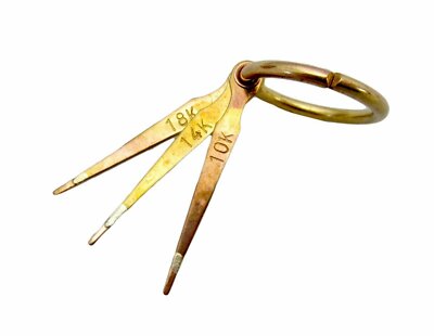 Gold Testing Test Needle Set 10k 14k 18k Karat Scrap Jewelry Melting ...
