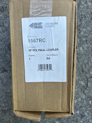 15" Mar Mac Polyseal Coupler | eBay