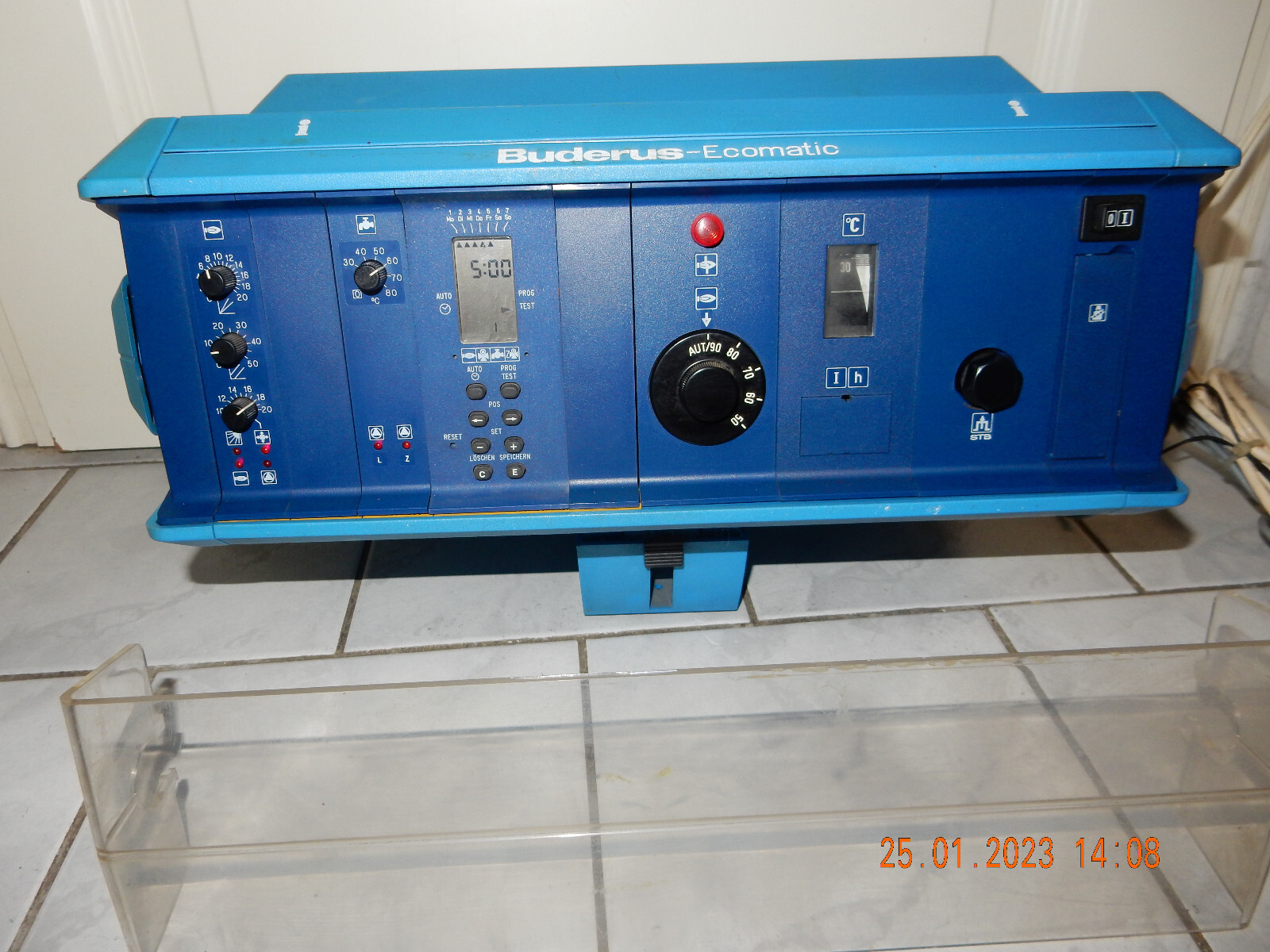 BUDERUS-Ecomatic HS3220--XE11320000 Heizungsregler mit ...