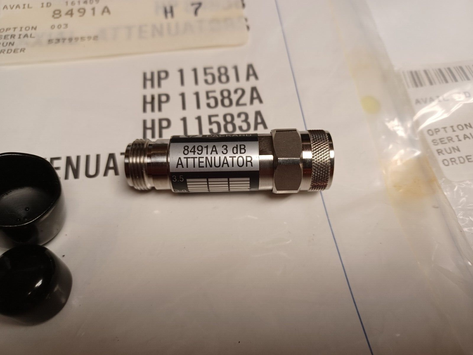 New HP / Keysight 3dB 8491A Type-N Attenuator - NOS | eBay