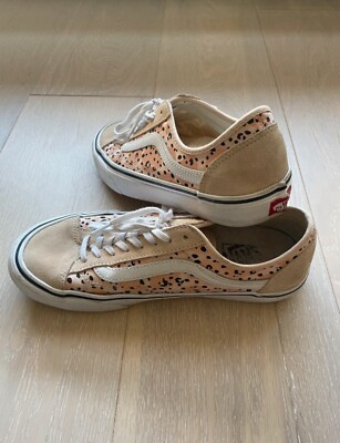 trainers vans size 6 womens Pink And Leopard | eBay UK