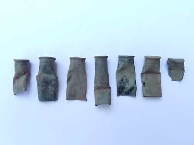 Lot of 7 Oregon Trail rifle casing relics Indian Wars Fur Trade Wagon ...