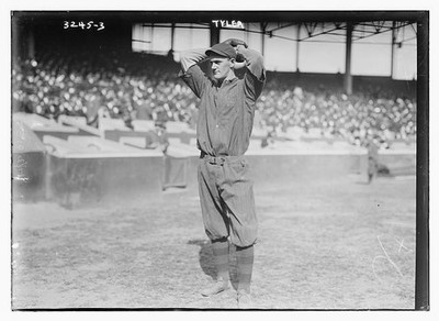 Photo:Boston NL George Lefty Tyler 1914 baseball pitcher uniform ...