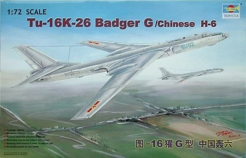 (TRU01612) - Trumpeter 1:72 - Tupolev Tu-16K-26 Badger G 9580208016122 ...