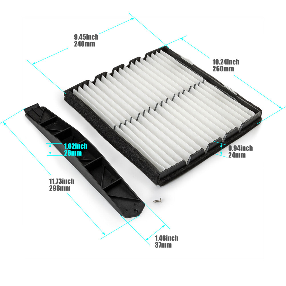 Cabin Air Filter Retrofit Kit For GMC Sierra 4.3L 4.8L 5.3L 6.0L 6.6L ...