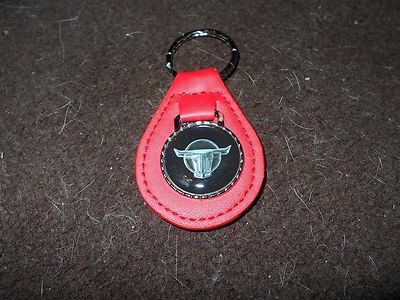 1957 - 1979 FORD RANCHERO STEER EMBLEM BADGE LOGO KEYCHAIN KEYRING RED ...