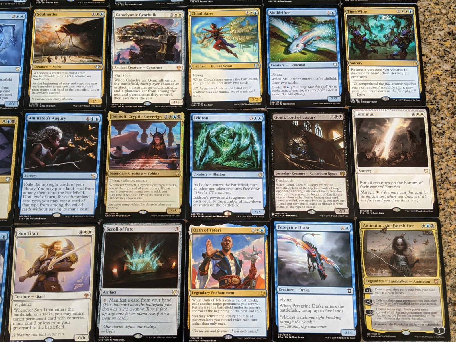 ***Custom Commander Deck*** Aminatou, the Fateshifter - Blink - EDH ...