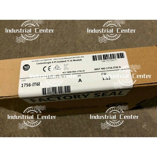1756-IT6I AB ControlLogix 6 Pt Isolated TC In Module Spot Goods Brand ...