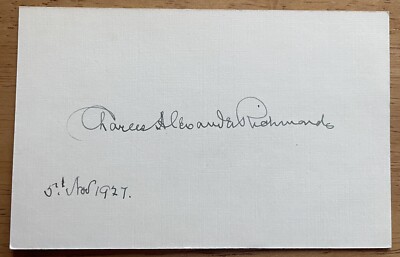 President of Union College Reverend Dr. Charles Alexander Richmond ...