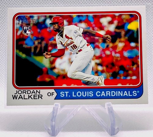 2023 Topps Heritage High Number Jordan Walker Rookie Card #558 ...