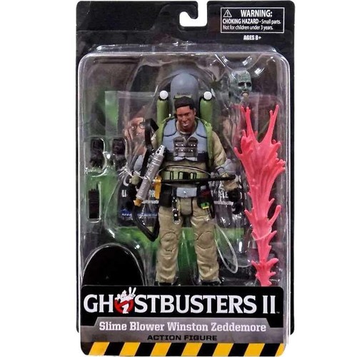 Diamond Select Ghostbusters 2 Slime Blower Winston Zeddemore Figure ...